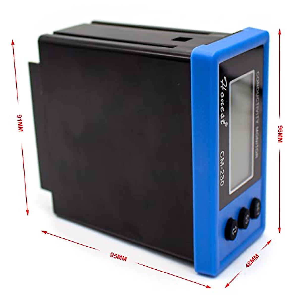 iDili Conductivity Meter Online Conductivity Meter TDS Instrument EC Meter Conductivity Electrode Replace Pure Water Monitor CM-230