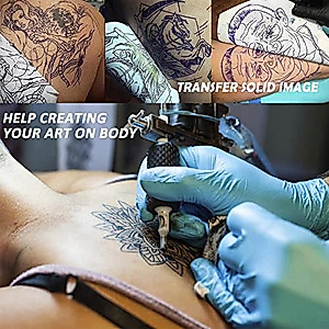 (36 Pack) BEUYI Tattoo Transfer Paper, Stencil Tracing Paper for Tattooing, Transfer Well