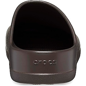 Crocs Unisex-Adult Dylan Clogs, Espresso, 6 Women/4 Men