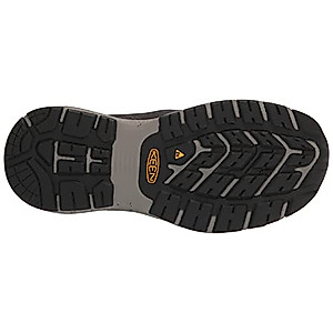 KEEN Utility Women's Sparta 2 Low Height Alloy Toe Industrial Work Shoes, Steel Grey/Peach Whip, 7 Wide