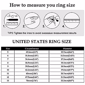 VNOX Women's Stainless Steel Zirconia Roman Numerals Wedding Band Ring for Womens,Gold Plated,Size 10