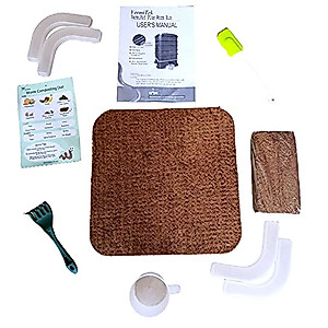 VermiHut Plus 5-Tray Worm Compost Bin – Easy Setup and Sustainable Design