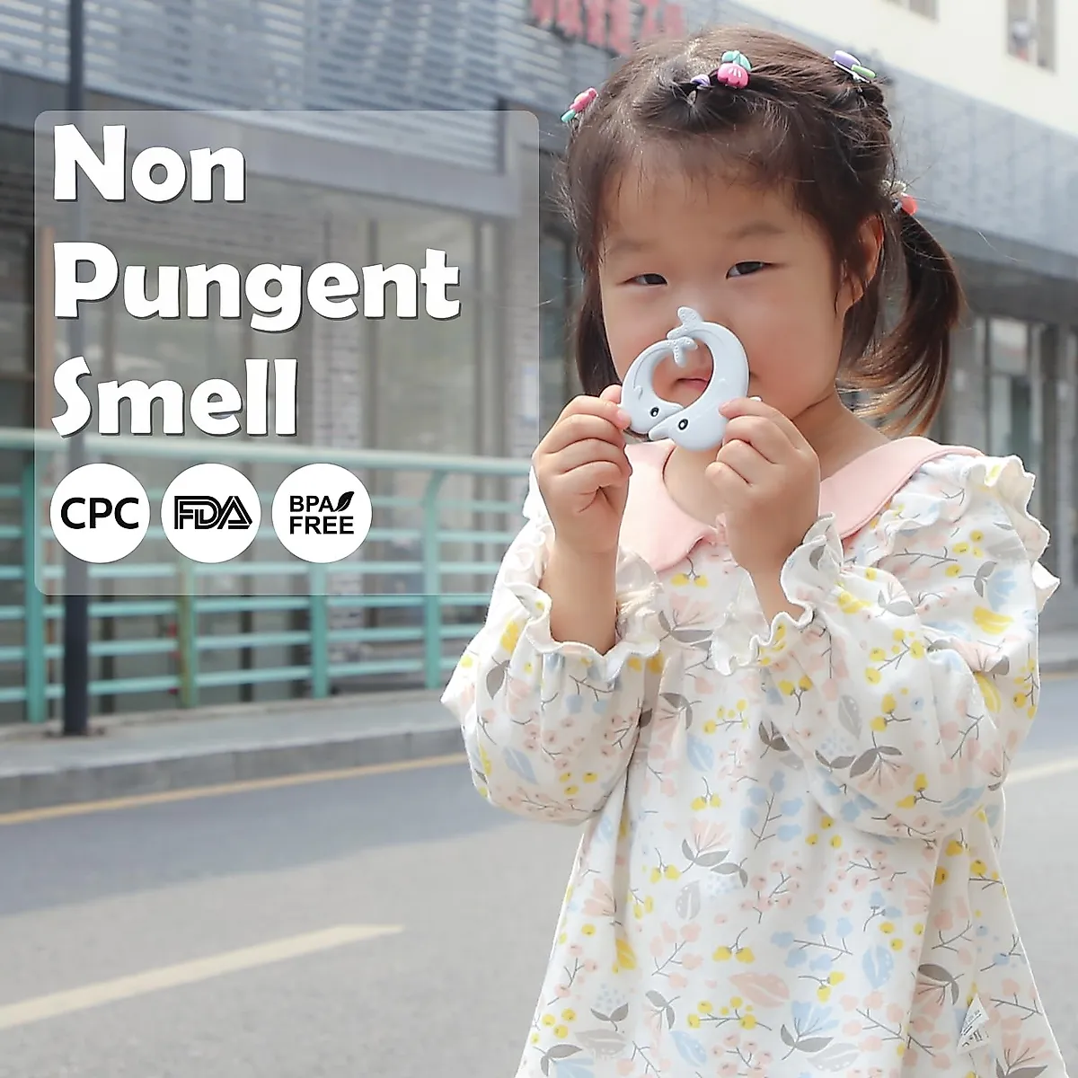 Aitoustone Soft Dolphin Teething Teether Toys for Babies 0-6 & 6-12 Months, 4 Pack Gift, BPA Free, Chewing Relief with Easy to Hold Handles