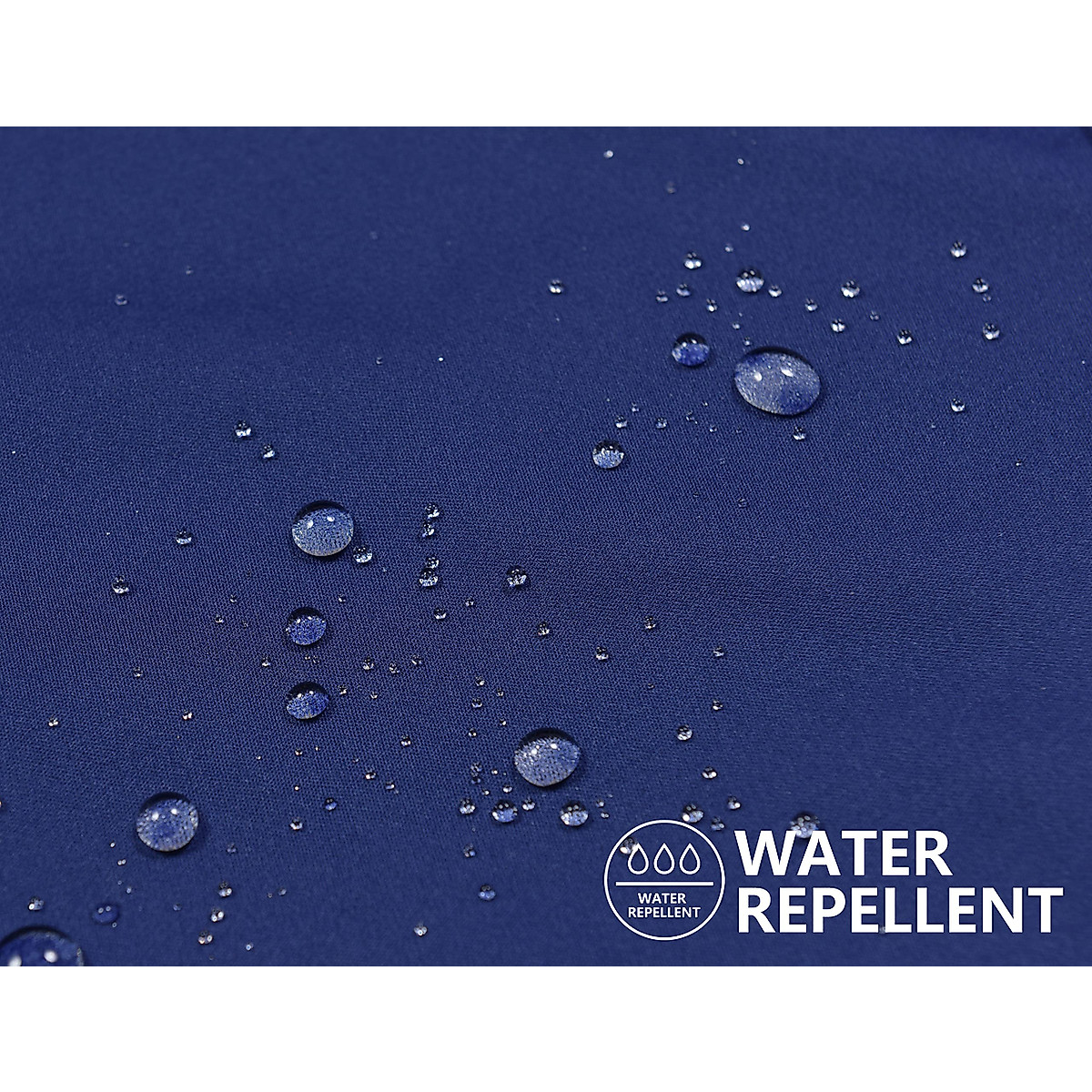 Little Donkey Andy Men's Lightweight Softshell Vest, Windproof Sleeveless Jacket for Travel Hiking Running Golf Blue XL