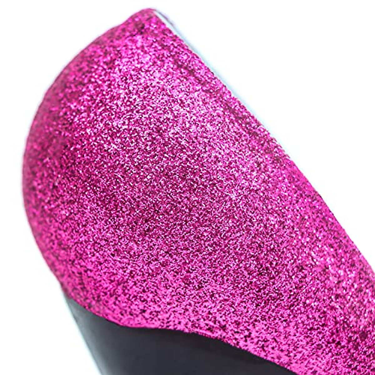 Hilarious Home High Heel Wine Bottle Holder - Stylish Conversation Starter Wine Rack (Pink Glitter)