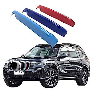 Lanyun for 2019-2023 X7 G07 Grill Accessories m Color Grill Insert Trims Grill Stripes fit 2019 G07 Grill with 7 Vertical Beam