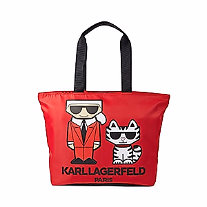 Karl Lagerfeld Paris Amour Tote Cream/Red/Multi One Size