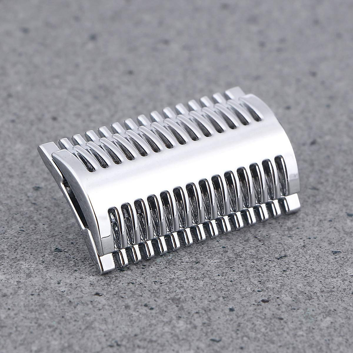 Lurrose Razor Head Replacement Manual Double Edge Razor Safety Shaving Head without Blade