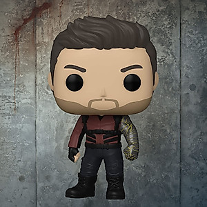 Winter Soldier (Zone 73) Funko Pop Protector Bundle - Marvel: Falcon and The Winter Soldier - Winter Soldier (Zone 73) Pop Figurine 3.75 Inch with Clear Plastic Pop Protector Case
