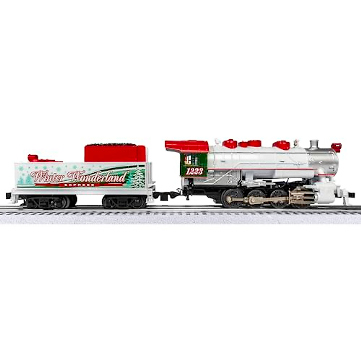 Lionel Winter Wonderland LionChief 5.0 Electric O Gauge Train Set with Bluetooth & Remote One Color