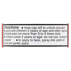 MUHU Equate Maximum Strength Anti-Itch Continuous Spray, 4.0 oz, 4 Ounce (Pack of 1)