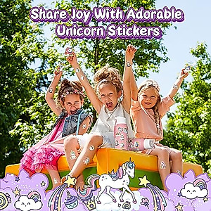 Unicorns Gifts for Girls - Cute School Supplies Set - 48 Pcs Kawaii Stationary Set - Stationary Letter Writing Kit - Best Birthday Gift for 6 7 8 9 10 11 12 Teen Girl