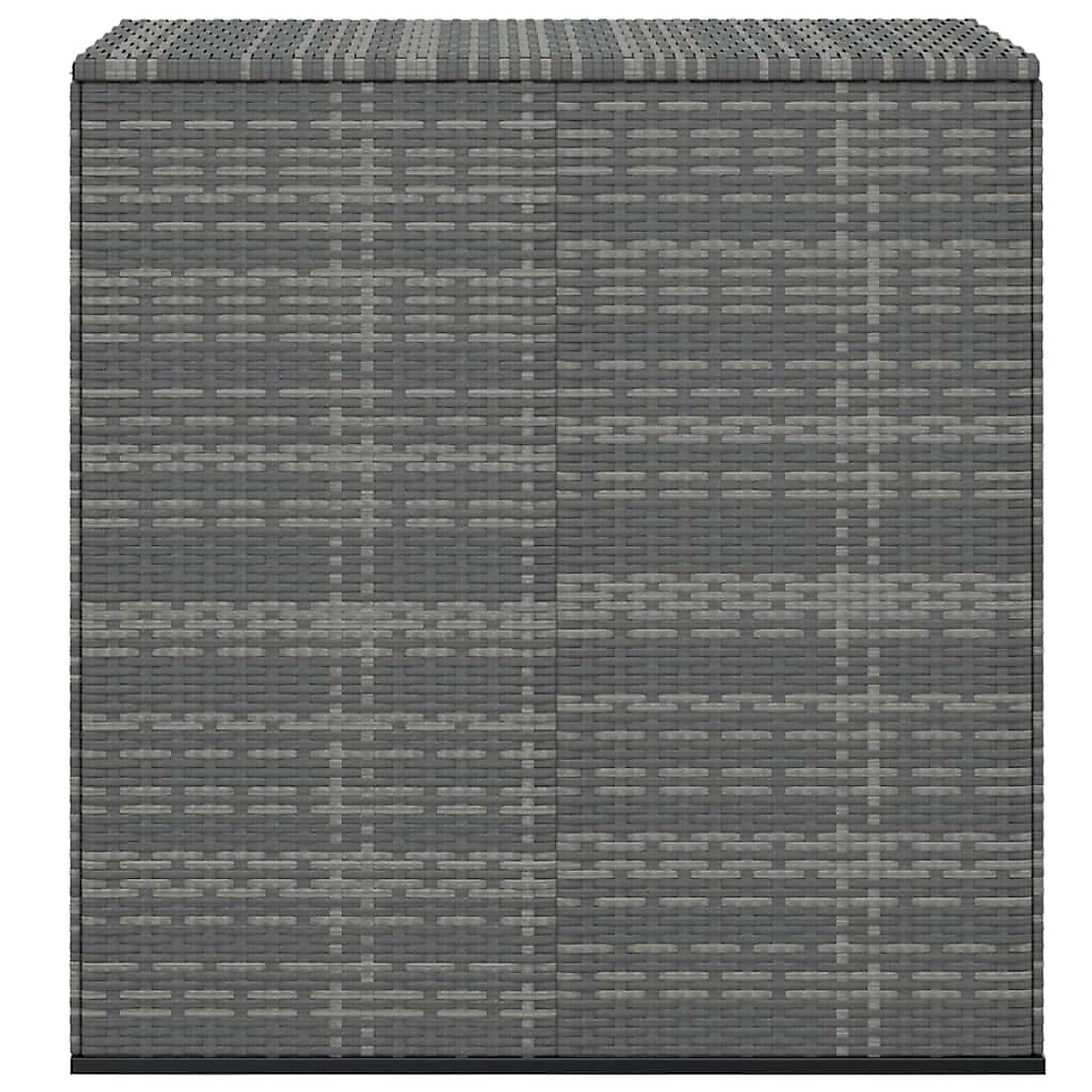 TIFITGO Asomie Patio Cushion Box PE Rattan Gray Indoor stockage bin home chest house tank Outdoor Furniture Outdoor Storage Boxes US Stock Fast Shipment Anthracite