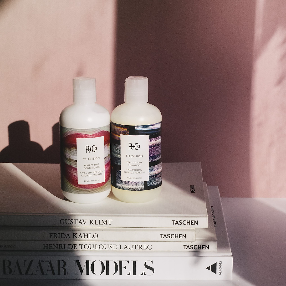 R+Co Television Perfect Hair Shampoo & Conditioner | Body + Shine + Smoothing for All Hair Types | Vegan + Cruelty-Free 8.5oz (pack of 2)