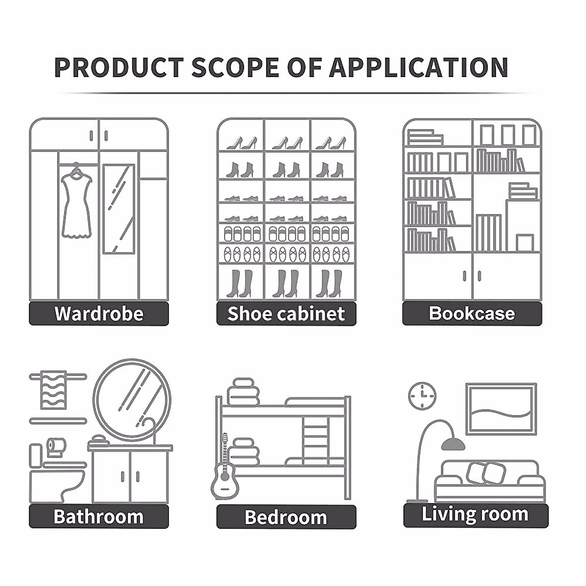 NATRUTH 500mL Moisture Absorber boxes, Closet Dehumidifier, Eradicate Odor,Dehumidifiers and Air Freshener for Closet,Shoes Box, Bathrooms, Kitchen & Study, Boats,RVs (Activated Charcoal, 9 packs)