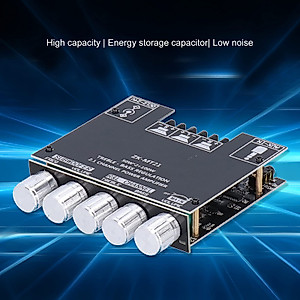 Hilitand 2.1 Channel Digital Power Amplifier Module, 20W x 2, BT 5.0, Surface Mount, Voltage: 12-24V, Impedance: 4-8 Ohm, For 20-100W Speakers, Hilitand57pec09ka8