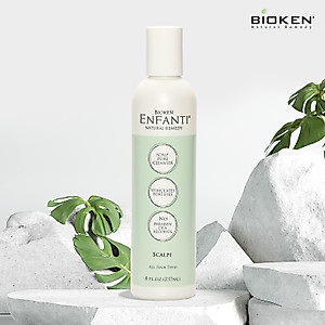 Bioken Enfanti Intensive Scalpi Scalp Cleanser – Cream Type 8 oz Deep Cleanse Soothes Dry Skin Scalp Care Removes Excess Sebum Promote Hair Growth