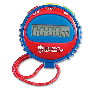 Learning Resources Simple Stopwatch, Multicolor