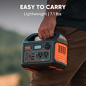 Jackery Portable Power Station Explorer 300, 293Wh Backup Battery, Solar Generator (Solar Panel Not Included) for RV Outdoors Camping Hunting Blackout(Renewed)