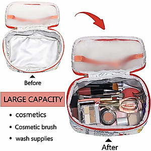 PXTIDY Lunch Lady Cosmetic Bag Lunch Lady Appreciation Gift Cook Lunch Lady Toiletry Case Lunch Server Gift Cafeteria Worker Travel Organizer (grey-LT)