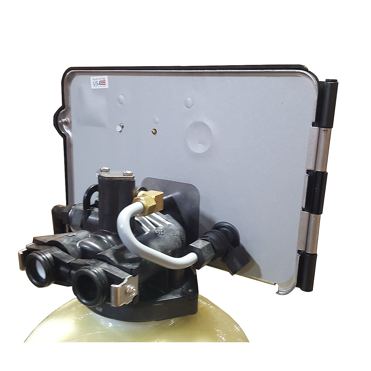 American Water Solutions Air Injection Iron Sulfur Manganese Filter, 1 Count (Pack of 1), Almond