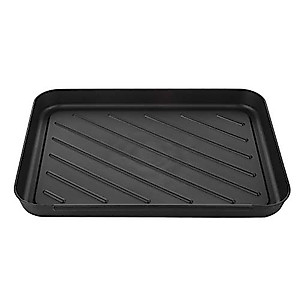 BESPORTBLE Multi-Purpose Boot Tray Mat, Dog Bowl Tray, Shoe Mats for Entryway Indoor & Outdoor, Multi-Purpose Tray for Pets, Garden, Shoes 15. 7 X 11. 79 inch