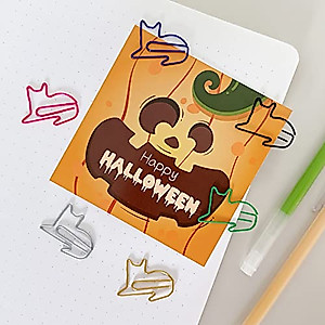 allydrew Paper Clips Bookmarks for Office Home School (Set of 50), Cats