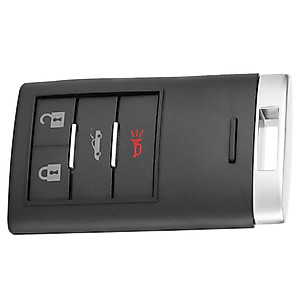 Durable Textured 4 Button Car Remote Key Shell Fit For Corvette 2008 2009 2010 2011 2012 2013, Xlr 2008 2009 Corvette Fob 2012 2008 Corvette Car Keys