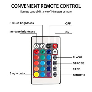 Muzrunq Submersible LED Lights Multicolor RGB 10LEDs Waterproof Underwater Lights Base Garden Swimming Pool Light for Wedding Party Vase Bowl 4Pcs.