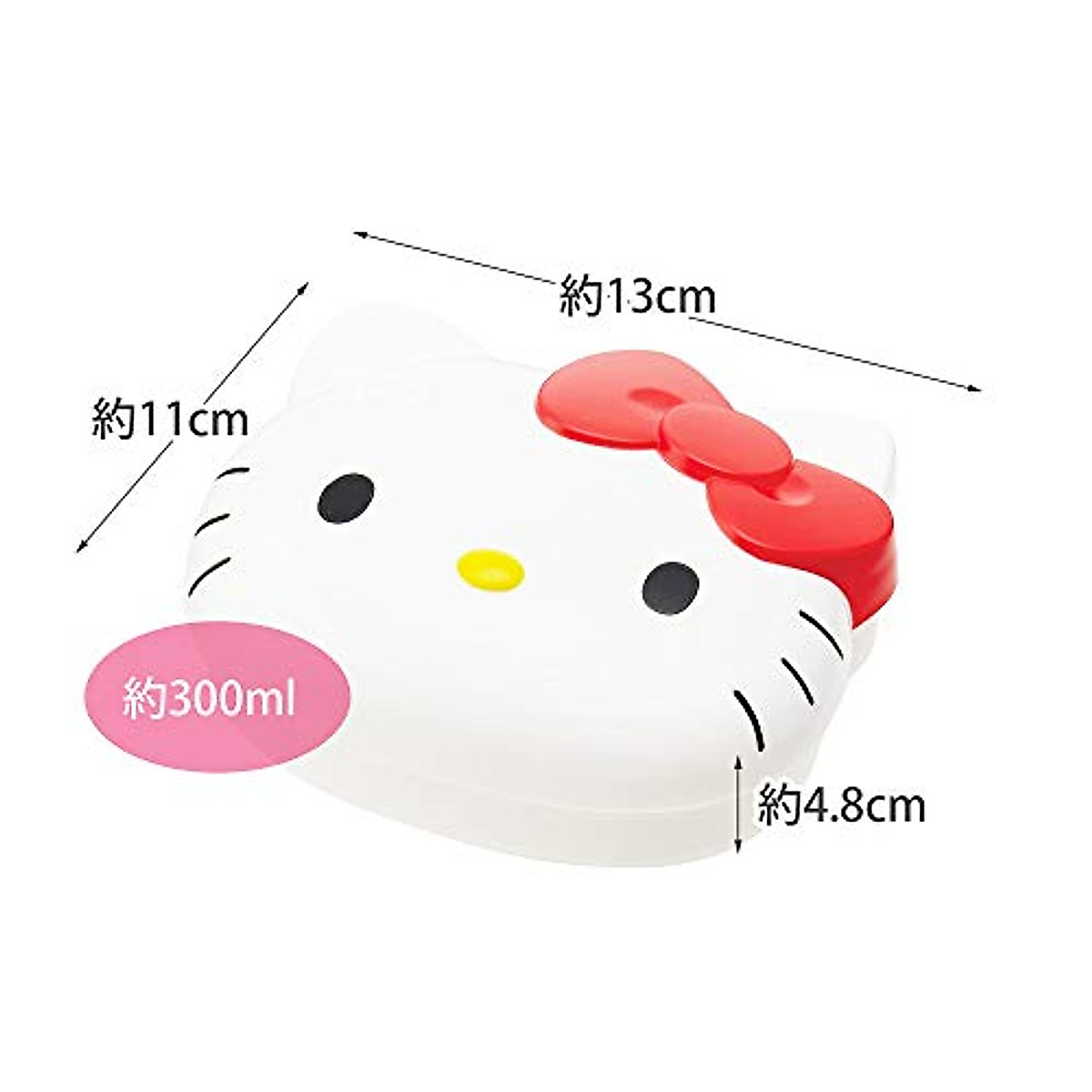 Die-cut lunch box 310ml Hello Kitty 14 LBD2