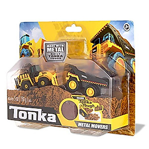 Tonka - Metal Movers Combo Pack - Mighty Dump Truck & Front Loader