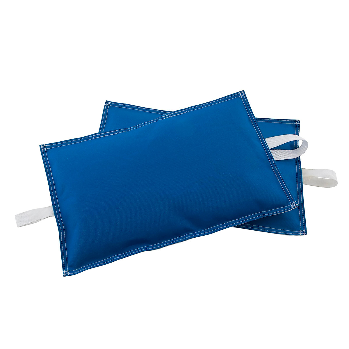 Floating Luxuries Kai Shelf Lounger Resort Pillow, Resort-Like Comfort, Pool Accessories, Adjustable Velcro Strap, Set of Two, Pacific Blue