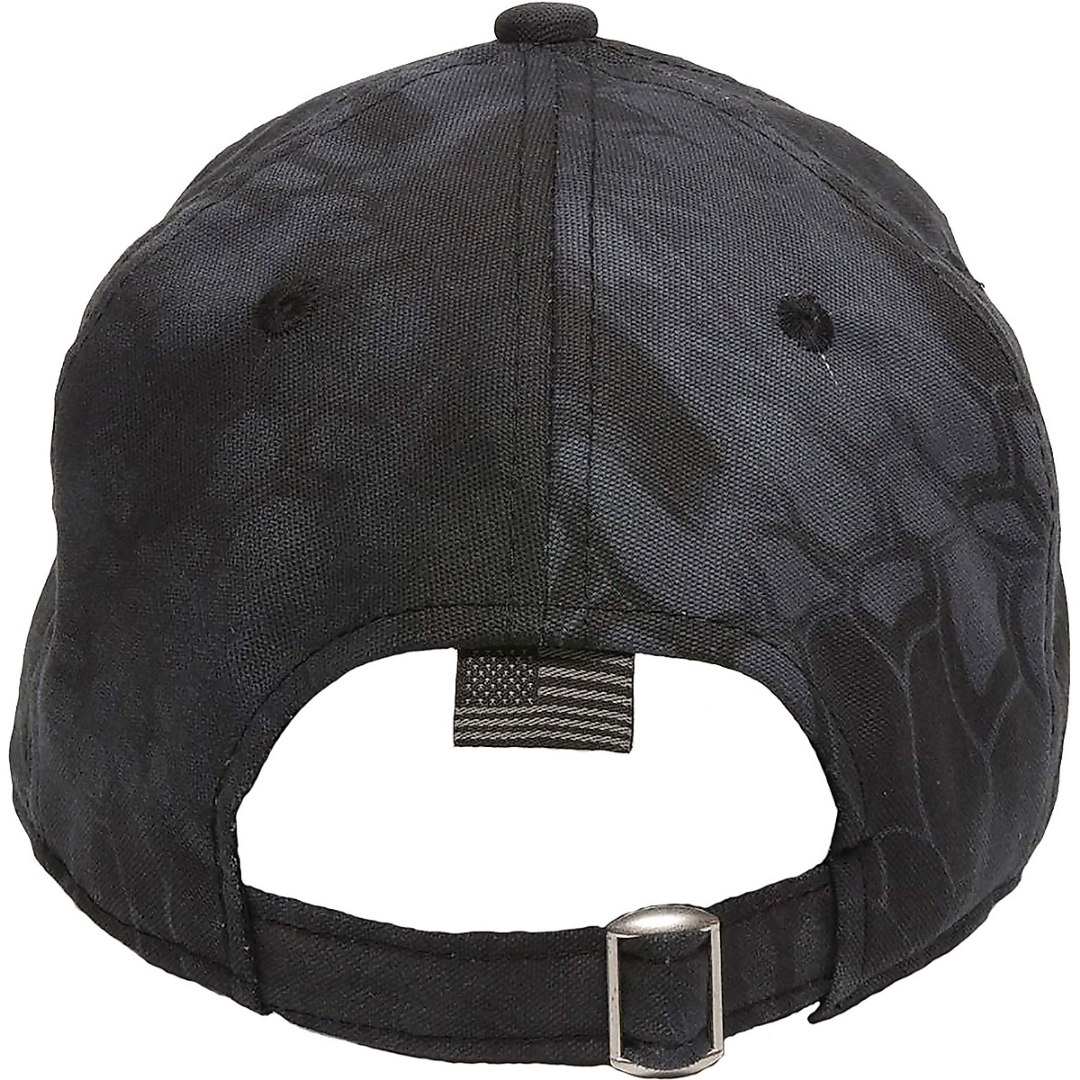 We The People are Pissed Off Embroidered Structured Adjustable One Size Fits All US Flag on Bill Hat (Kryptek Silver)