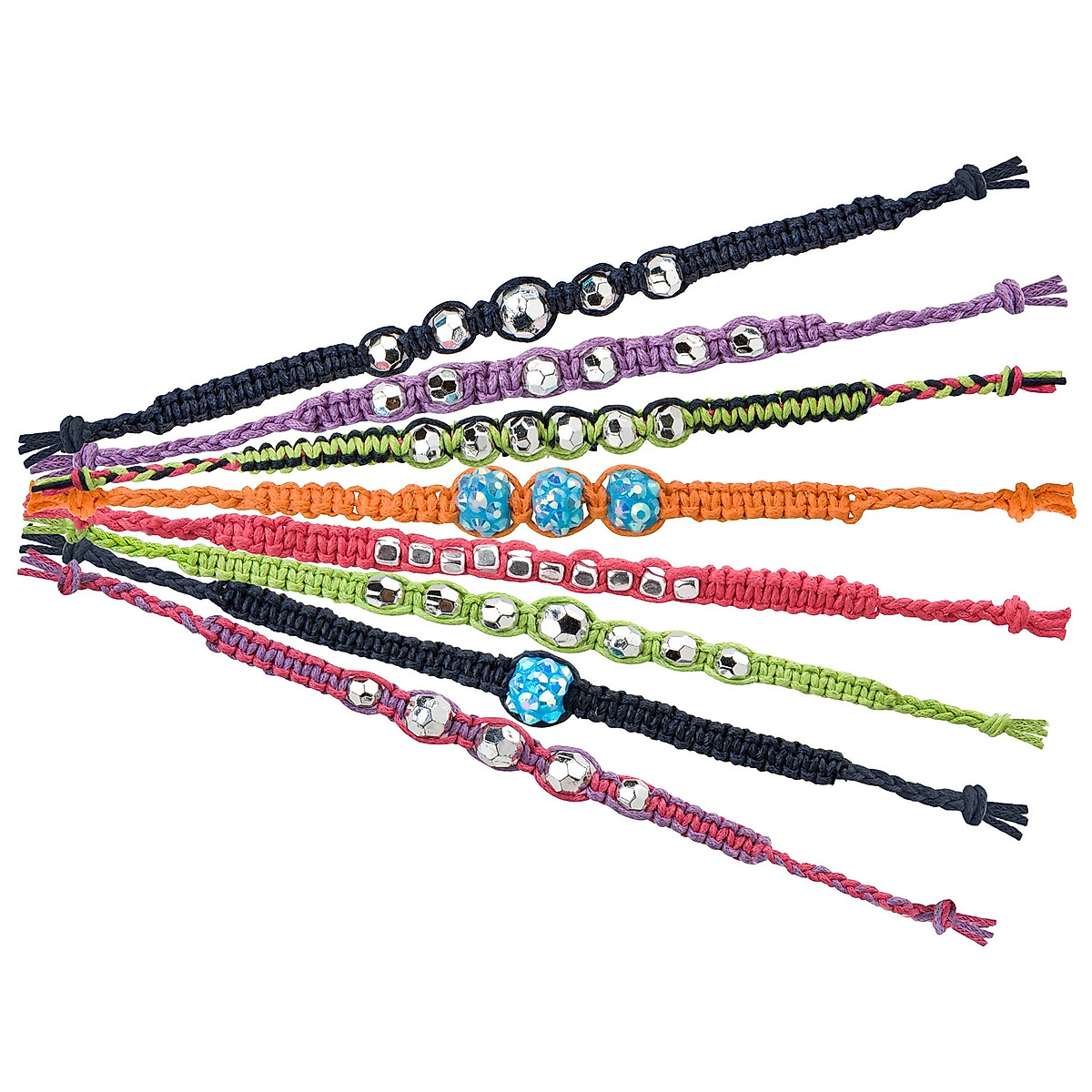 Alex DIY Wear Shamballa Bracelets Kids Art and Craft Activity