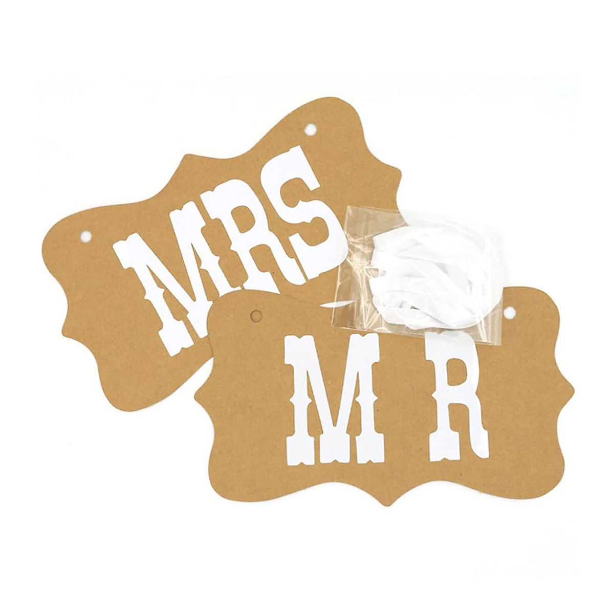 Borsgye 14PCS Just Married Banner Mr and Mrs Wooden Signs Letters Decorations Set Love Foil Balloons Glitter Latex Balloons Reception Sign Garland for Table Decor Bridal Decorations Supplies