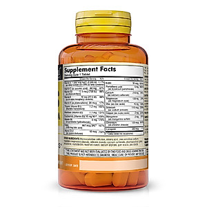 MASON NATURAL, Mens Daily Formula Equivalent to One a Day Mens Brand Tablets - 100 ea