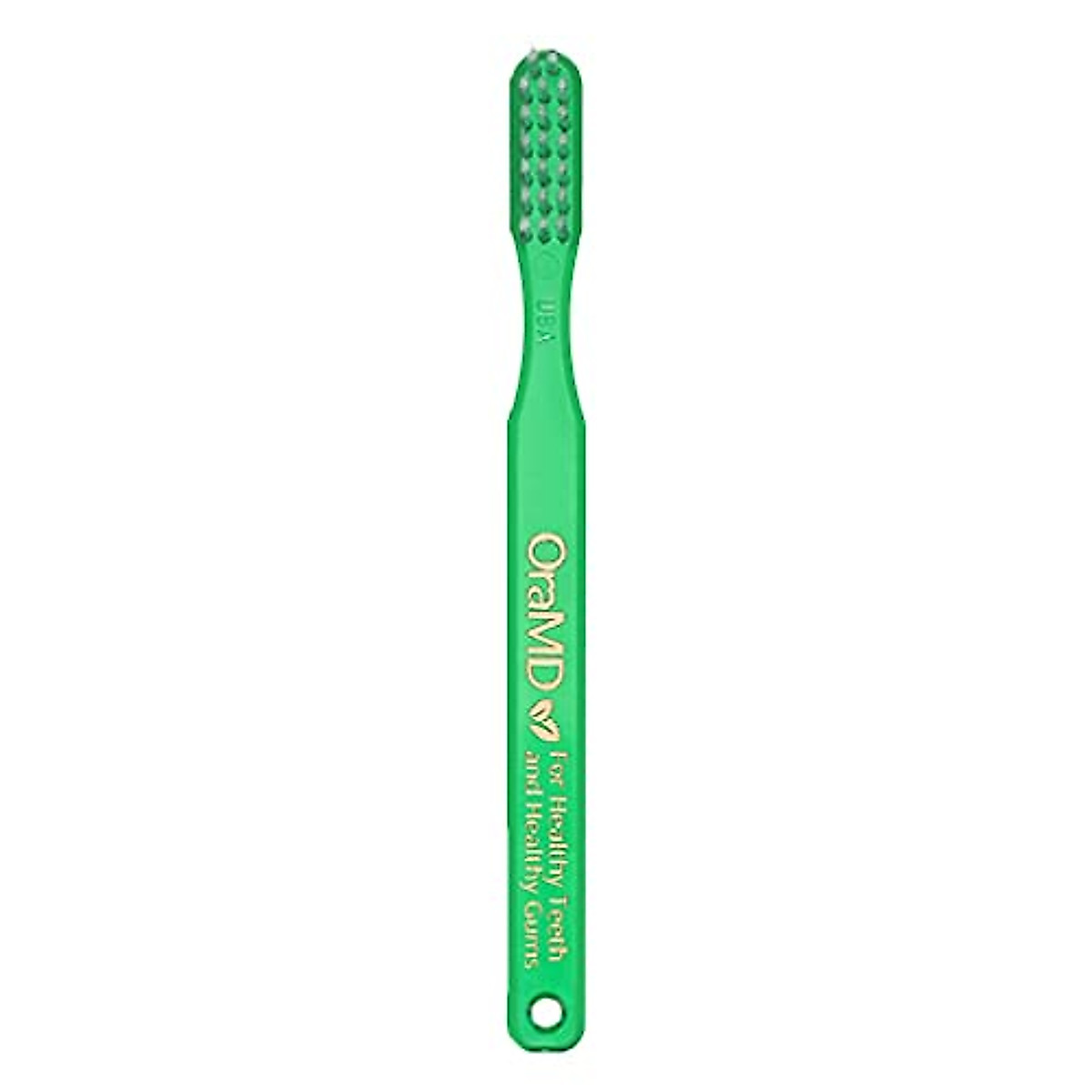 OraMD Soft Bristles Toothbrush - Designed by Dr. Charles C. Bass for Sensitive Teeth and Gums - Manual Toothbrushes with Soft Nylon Bristles for Adults Oral Care - Pack of 6