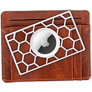 PSRAT Flexible Airtag Wallet Card Holder, Apple Air Tag Accessories for Wallet,Ultra Slim Credit Card Size Airtag Wallet Insert for Your Purse,Wallet,Handbag,Backpack,Belongings