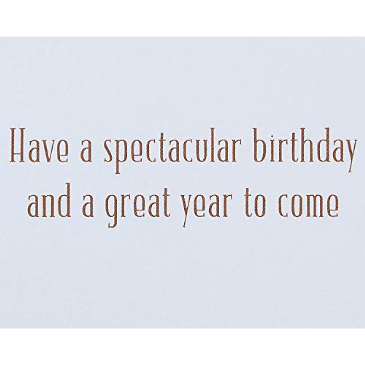 Papyrus Birthday Card for Him (Spectacular Birthday)