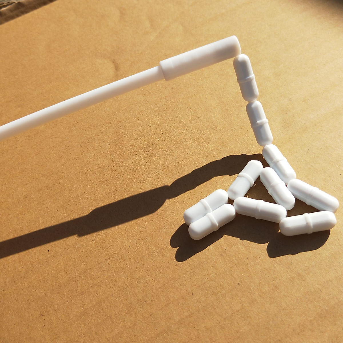 (Set of 11 PCS) 1 Inch Magnetic Stirrer Stir Bars + Magnetic Retriever