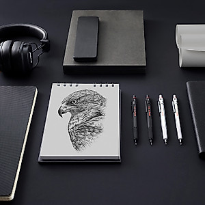 rOtring 1904444 600 Mechanical Pencil, 0.5 mm, Black Barrel