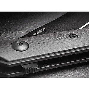 BÖKER PLUS Kwaiken Air MINI – Minimalist, Pocket Friendly Feather Weight Daily Carry Pocket Knife, VG-10 Steel, Gentlemen’s Tactical Knife, Designed by Lucas Burnley (All Black G10)