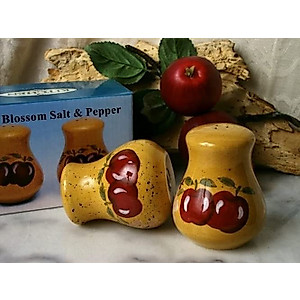 Porcelain Apple Salt & Pepper Shakers