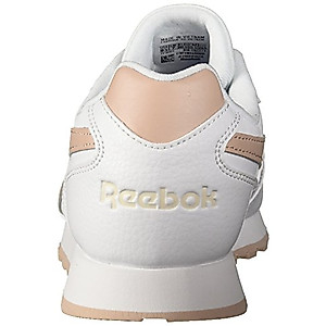 Reebok Women's Classic Harman Run Walking Shoe, White/Bare Beige/Pale, 10