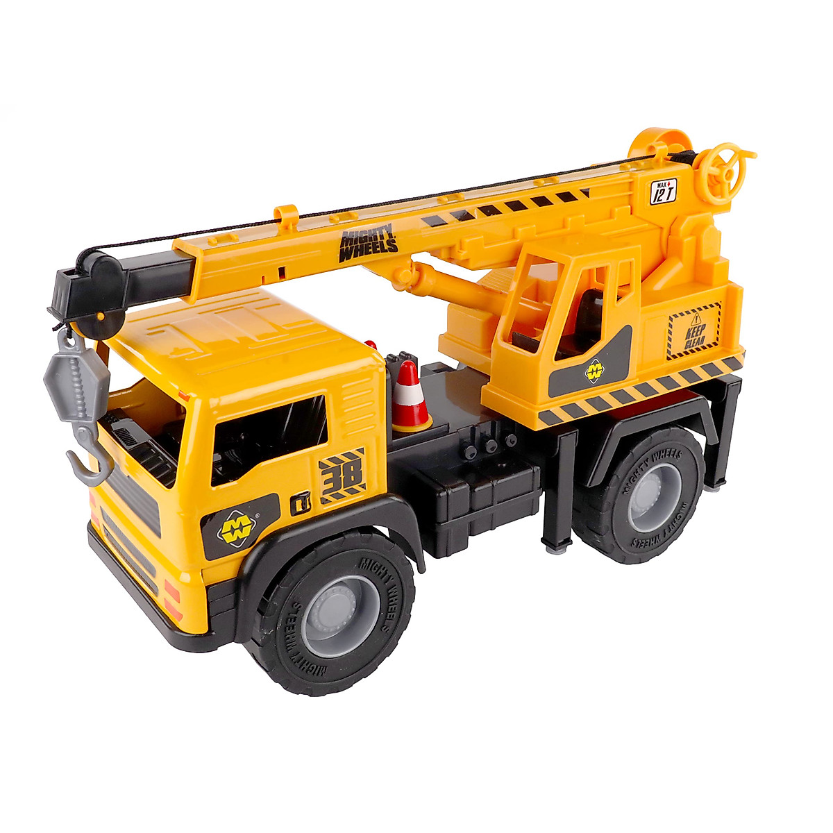 Mighty Wheels 16" Mobile Crane with Sound