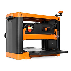 WEN PL1252 15-Amp 12.5-Inch Two-Blade Benchtop Thickness Planer, Black & BP122K 12.5-Inch Japanese Carbon Steel Replacement Planer Blades, 2 Pack