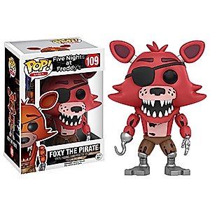 Funko Five Nights at Freddy's - Foxy The Pirate Toy Figure Multi-Colored, 3.75 inches