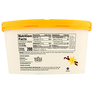 365 by Whole Foods Market, Ice Cream Vanilla, 1.5 Quart