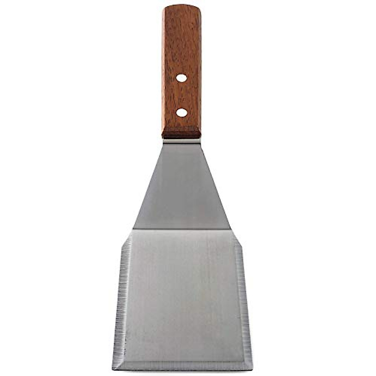 Homi Styles Metal Spatula with Beveled Edges | Stainless Steel cooking Spoon | Heavy Duty Turner for Skillets, Griddles & Grills | Great for Pancake Flipper, Fish, Eggs, Burgers, Omelet & More