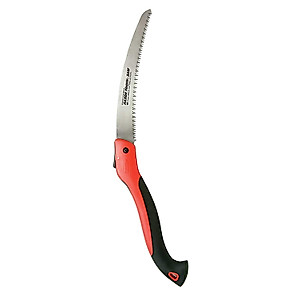 Corona Tools 10-Inch RazorTOOTH Folding Saw | Pruning Saw Designed for Single-Hand Use | Curved Blade Hand Saw | Cuts Branches Up to 6" in Diameter | RS 7265D